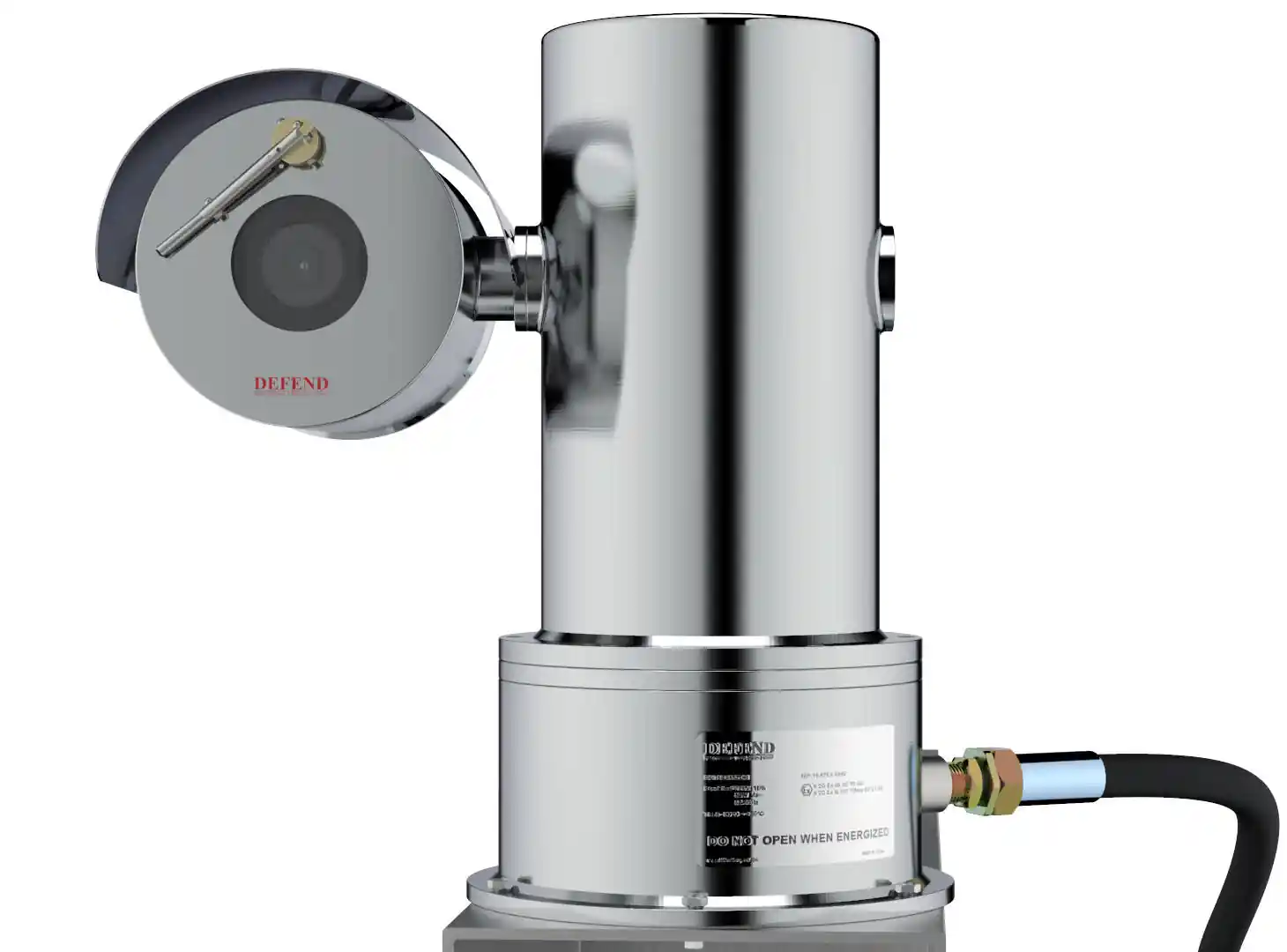 4MP Explosion-proof PTZ Cameras for Hazardous Areas | DEFEND